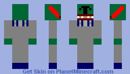 Tricky fnf (phase 2) Minecraft Skin