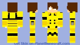 Gold armor Minecraft Skin