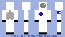 NASA Astronaut Minecraft Skin