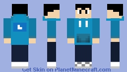 Blue Boy Minecraft Skin