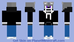 ender wolf Minecraft Skin