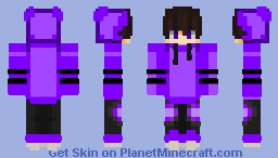 purple Minecraft Skin