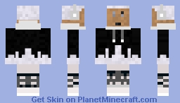 Flaming Gamer (Template) Minecraft Skin