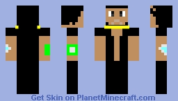 The theif banks hundred dollars Minecraft Skin