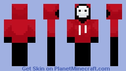 Red Minecraft Skin
