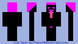 Evil Senpai fnf Minecraft Skin