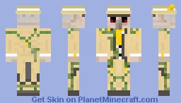 iron golem a man Minecraft Skin