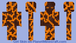 Volcano Steve Minecraft Skin