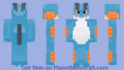 Cat Swampert Minecraft Skin