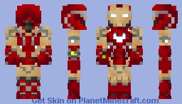 infinity iron Minecraft Skin