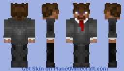 Suited Warrior's Name: Steve. Minecraft Skin