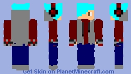 A pro gamer Minecraft Skin