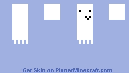Little cute ghost Minecraft Skin