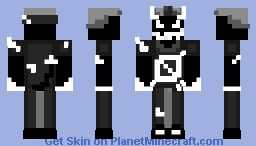 boy friend corrupted remastered Minecraft Skin