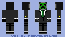Robot creeper Minecraft Skin
