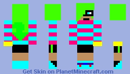 Splatoon 2 (Updatid) Minecraft Skin