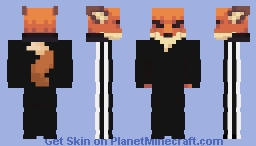 fox ghost Minecraft Skin