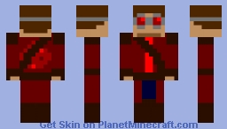 Redstone cape Minecraft Mob Skin