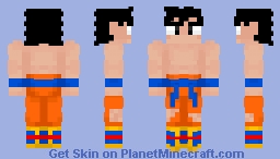 Goku Java Minecraft Skins | Planet Minecraft Community