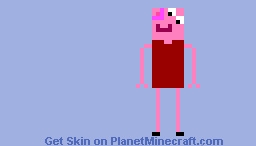 Peppa pig Minecraft Skin