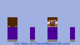 DUM STEVE Minecraft Skin