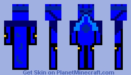 King Of Blue Dimension (Fixed) Minecraft Skin