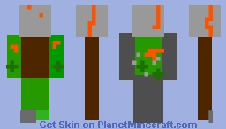 bosque humano en ruinas Minecraft Skin
