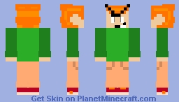 Pico FNF Minecraft Skin