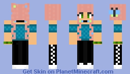 Butterfly soft girl Minecraft Skin