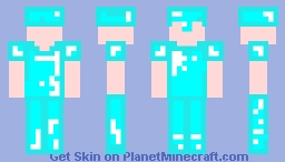 Diamond Skin Base Minecraft Skin