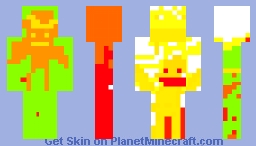 human invasion Minecraft Skin