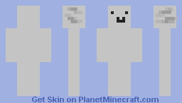grey axolotl Minecraft Skin