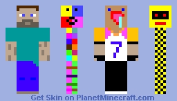 mixed skin 2 Minecraft Skin