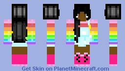 Nyan cat fixed????? Minecraft Skin