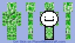 Dream the Creeper Minecraft Skin