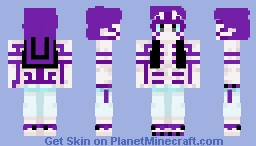 My Version Of Akaza Minecraft Skin
