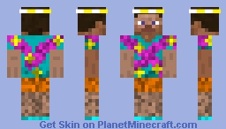 Beach Steve Minecraft Skin
