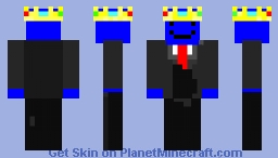 prince blue Minecraft Skin
