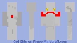 Red stone golem Minecraft Skin