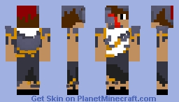 broken armor Minecraft Skin