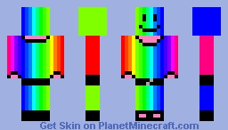 Person with a color skin Minecraft Skin