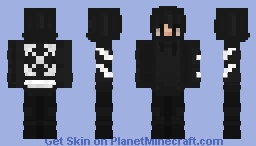 OFF WHITE Minecraft Skin