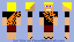 Fire Minecraft Skin