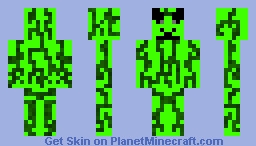 Vine Alien 32 Minecraft Skin