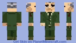 Commander Lyle T. Rourke (PS1 Atlantis) Minecraft Skin