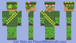 soldier/commander Minecraft Skin