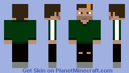 Auron adidas verde Minecraft Skin