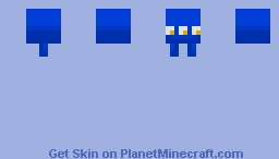 Blue wisp Minecraft Skin