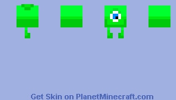 Green wisp Minecraft Skin