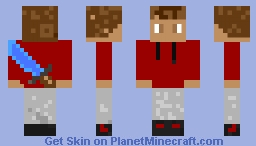 Red Jacket Skin Minecraft Skin